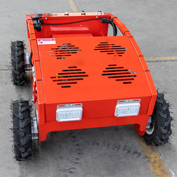 WALI WL550C Intelligent remote-controlled self-propelled tracked lawn ...