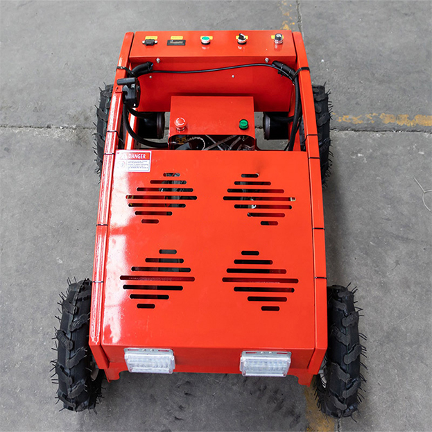 WALI WL550C Intelligent remote-controlled self-propelled tracked lawn ...